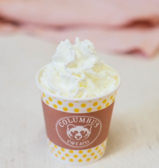 Coffee shop menu : café, muffins, sandwichs... - Columbus Café & Co