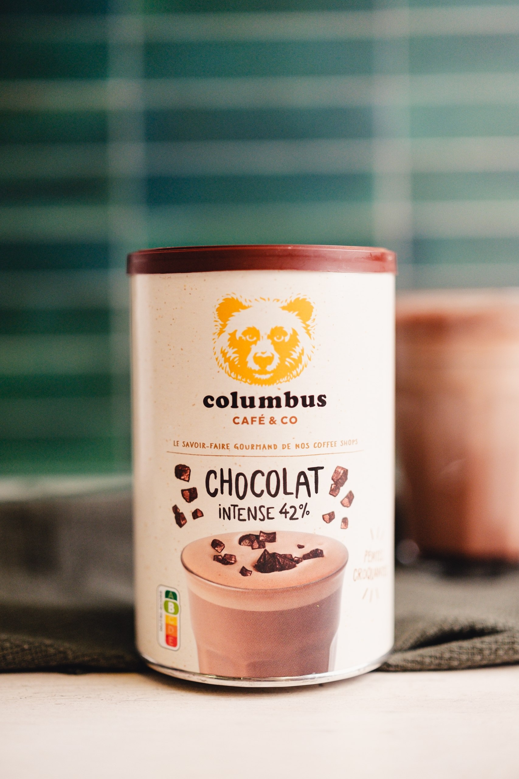 Chocolat en poudre 42% offert – Columbus Café